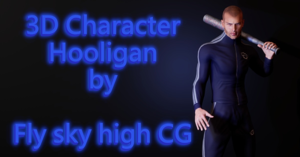 3D Character Hooligan | 캐릭터 | Unity Asset Store