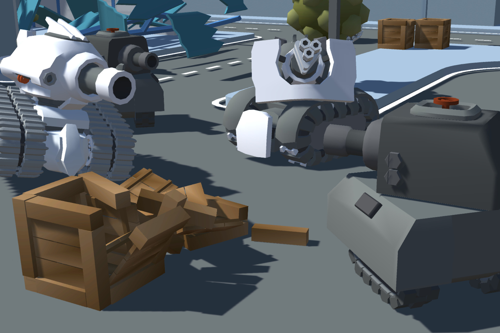 Tiny Tanks - Game Ready Models | 3D Land | Unity Asset Store