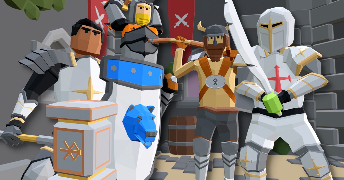 LOW POLY WARRIORS - Animated & Modular | Characters | Unity Asset Store