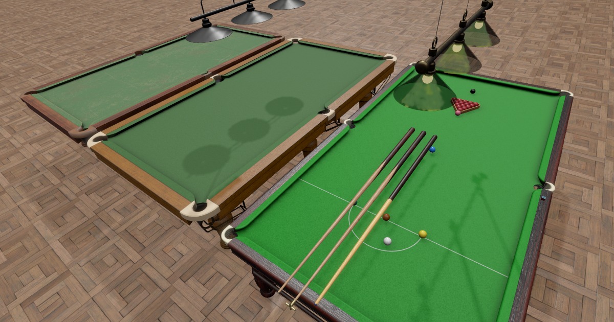 Snooker Table | 3D Props | Unity Asset Store
