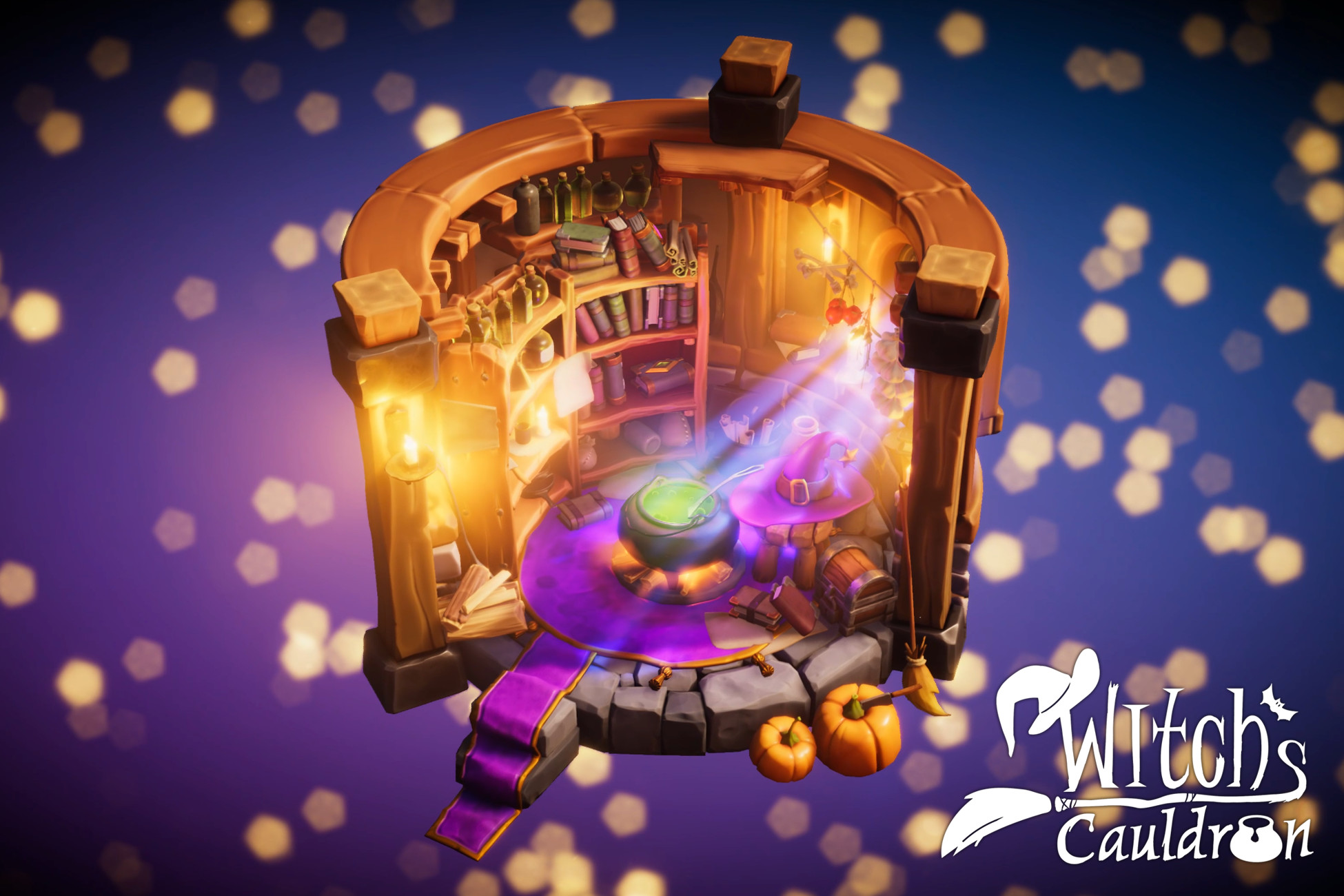 The Witch's Cauldron | 3D 梦幻 | Unity Asset Store