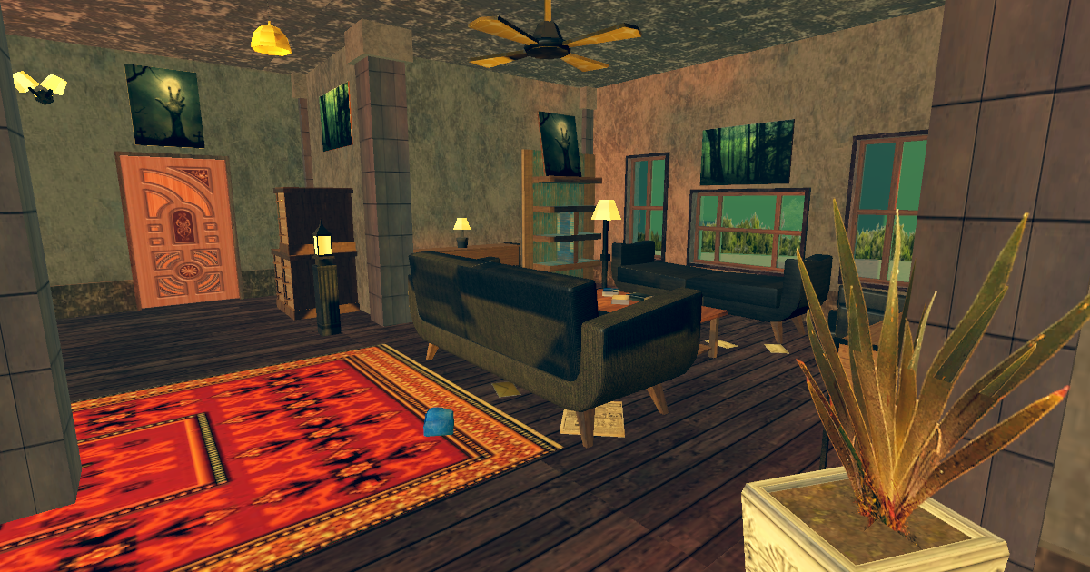 3D Haunted Horror House | 3D Environments | Unity Asset Store