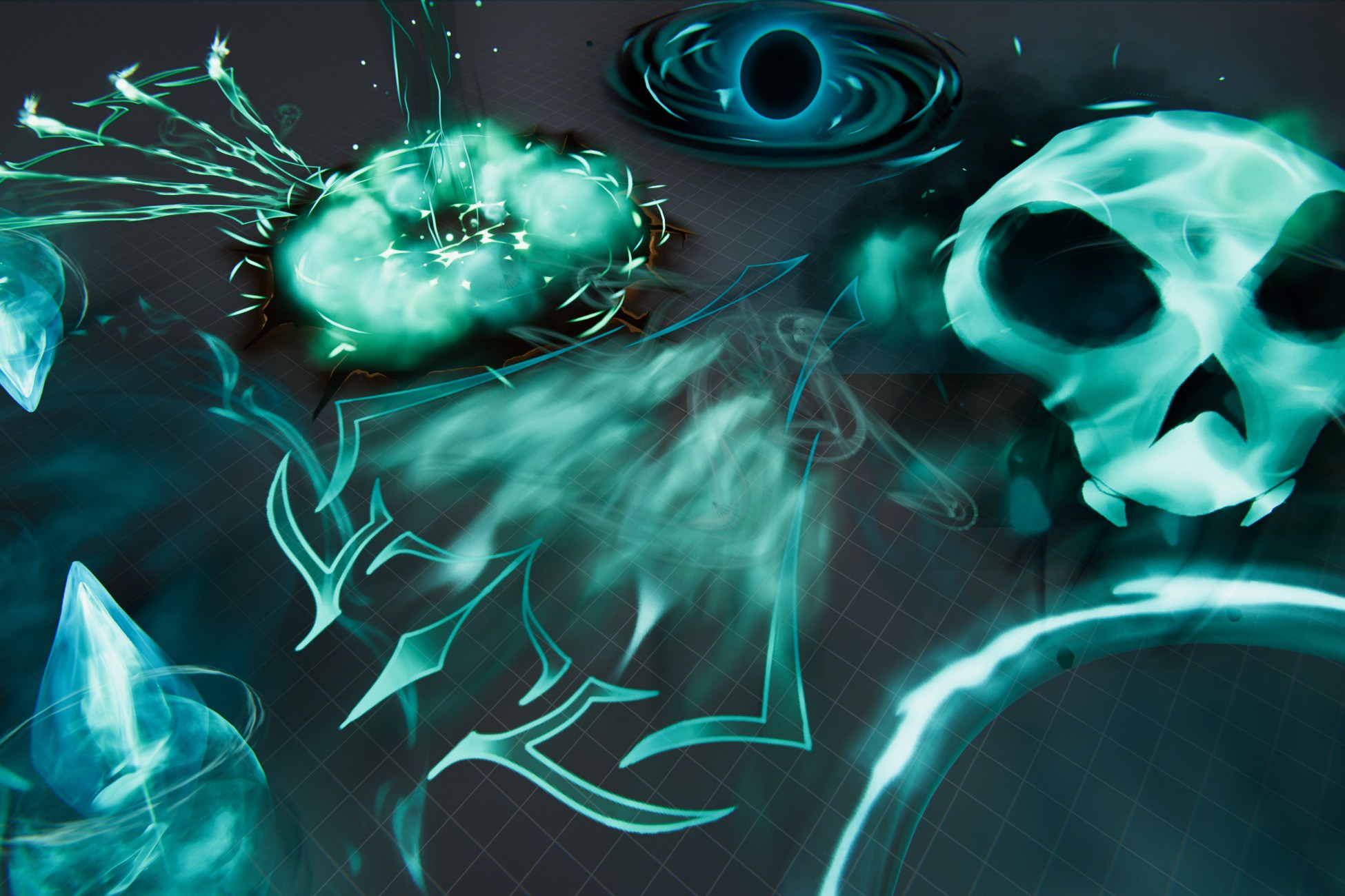 Ghost Magic Stylized VFX Starter Kit by Piloto Studio