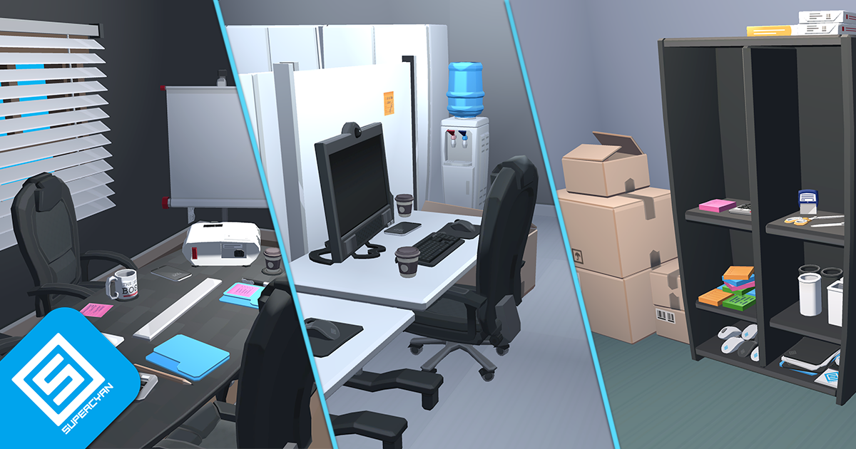 Office Pack: Furniture | 3D Furniture | Unity Asset Store