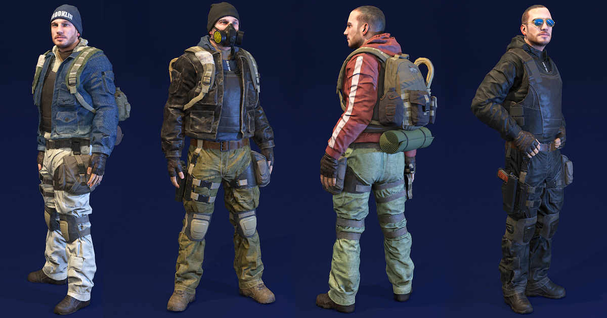 Survival Hero | 3D Characters | Unity Asset Store