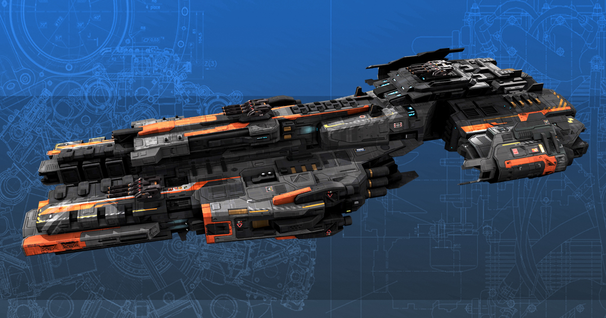 Federation Destroyer GX2 | 3D 宇宙飞船 | Unity Asset Store