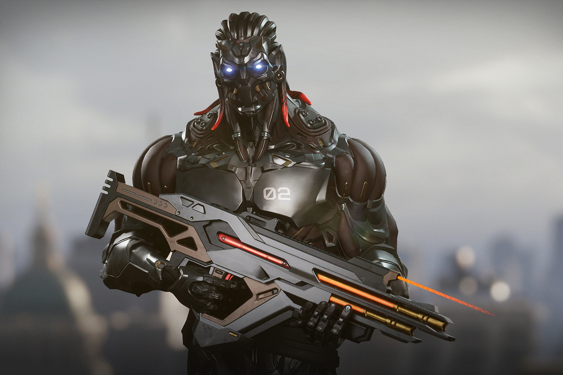 Robot Cyber Suit | 3D Characters | Unity Asset Store