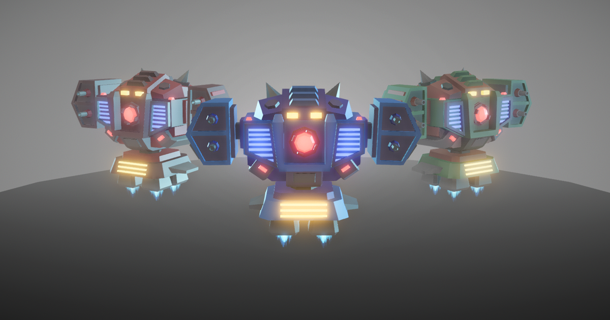 CUBE - Robot Punisher | 3D Robots | Unity Asset Store