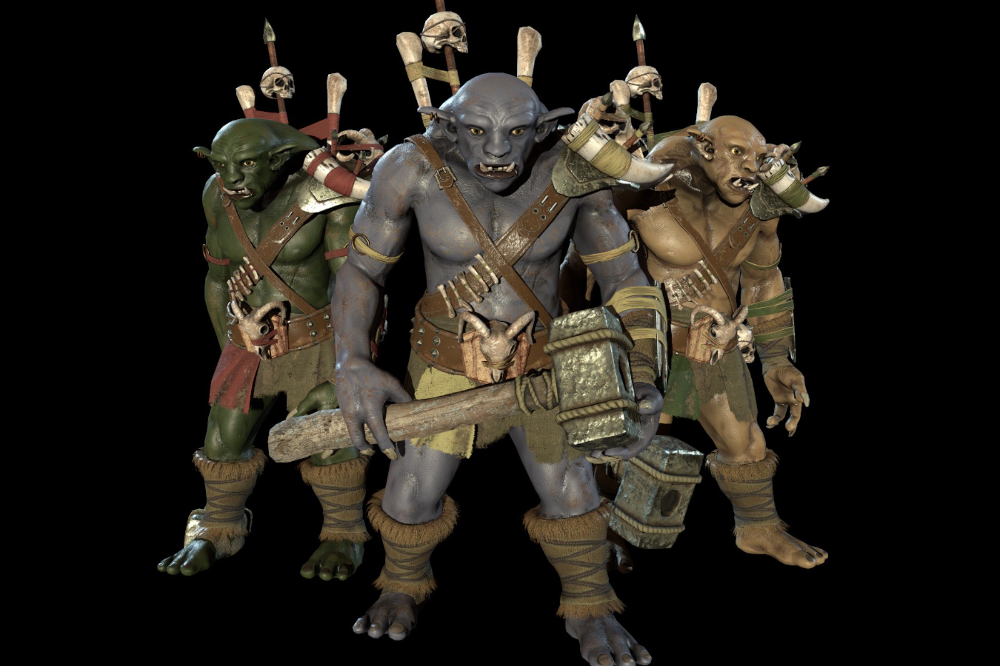 Troll with hammer | 캐릭터 | Unity Asset Store