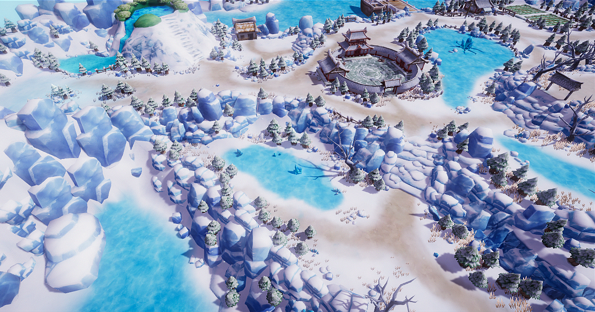 Cartoon snow pack | 3D Fantasy | Unity Asset Store