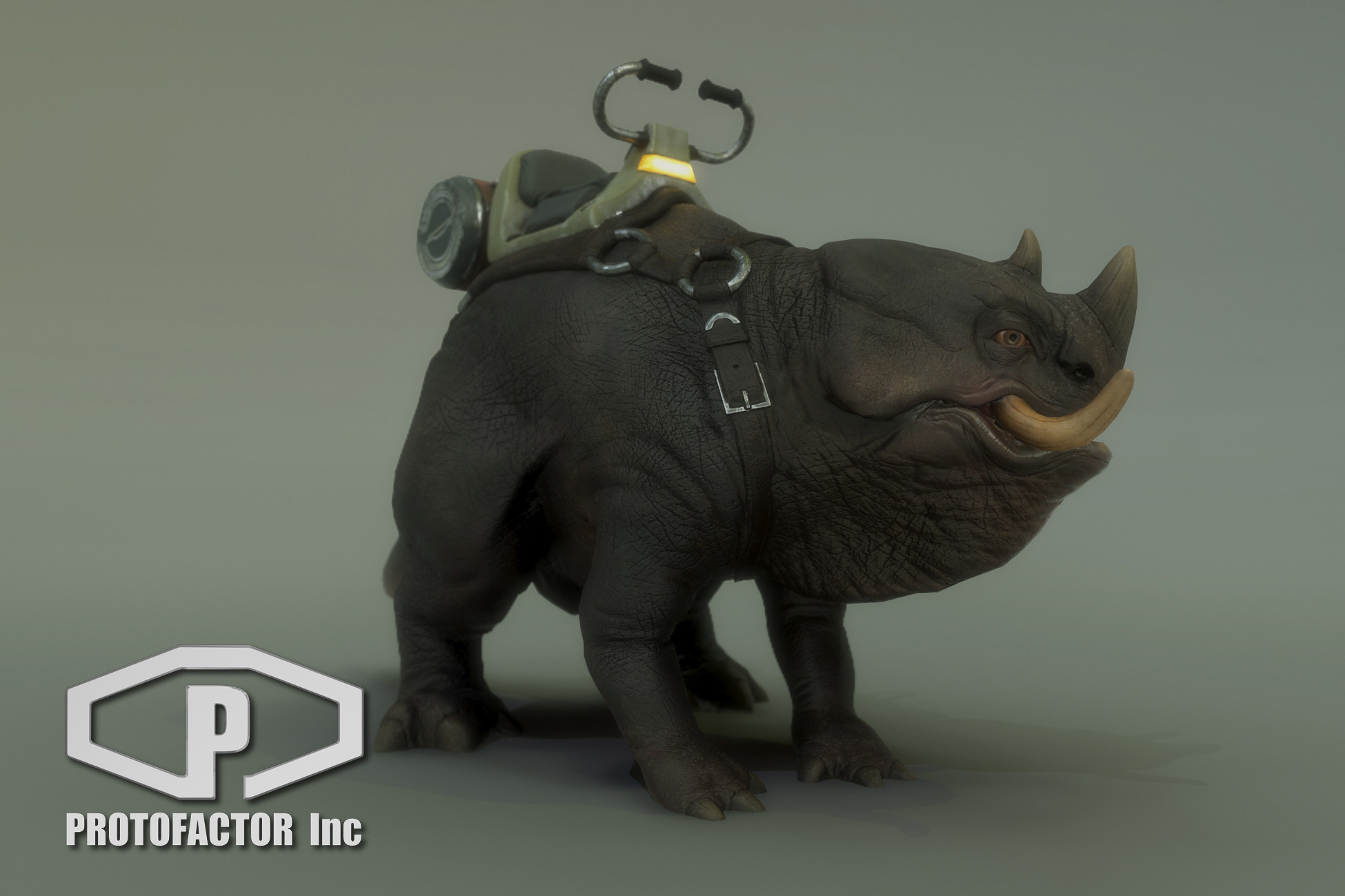 SCI FI: HIPPOSAURUS | 3D Creatures | Unity Asset Store