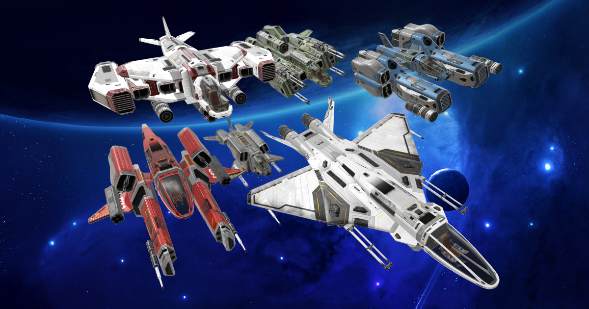 Hi-Rez Spaceships Creator | 3D Space | Unity Asset Store