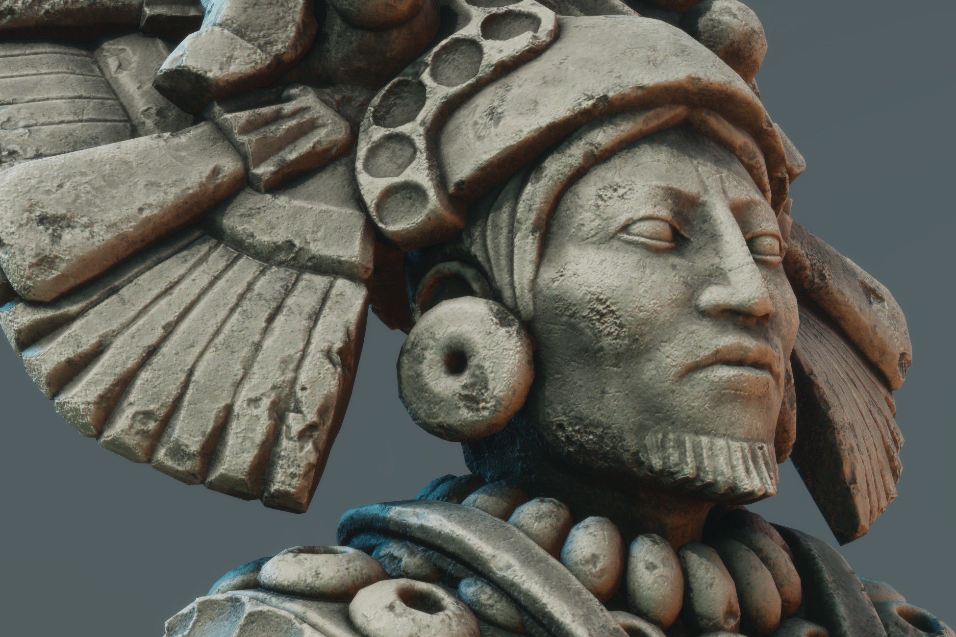Mayan Chief Statue | 3D Environments | Unity Asset Store