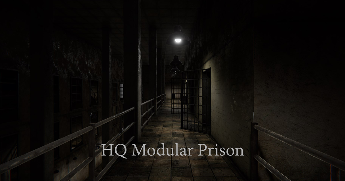 HQ Modular Prison | 3D 주변환경 | Unity Asset Store