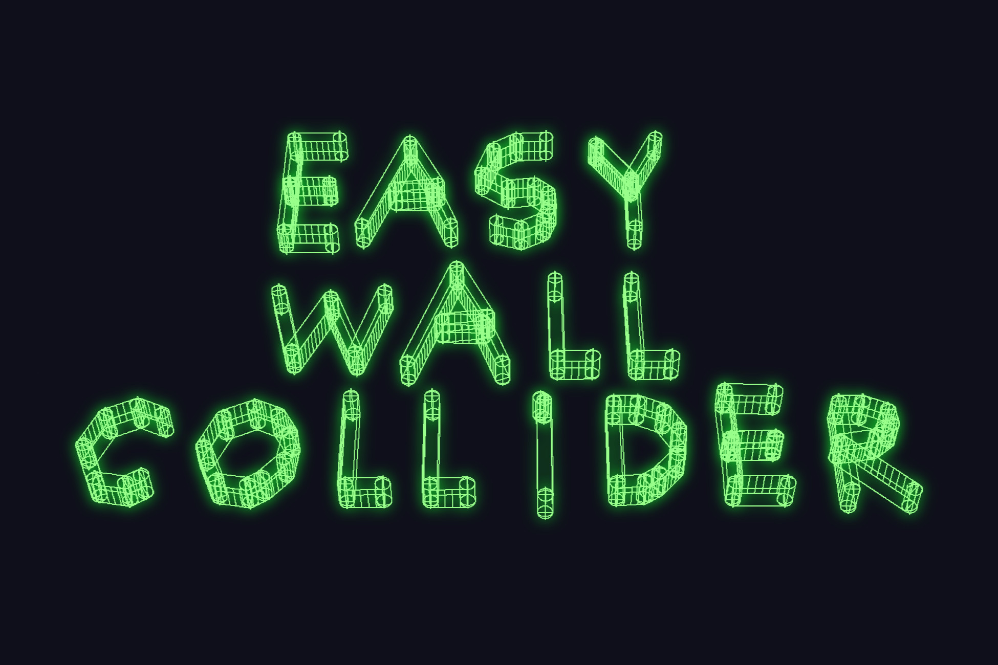 Easy Wall Collider Physics Unity Asset Store