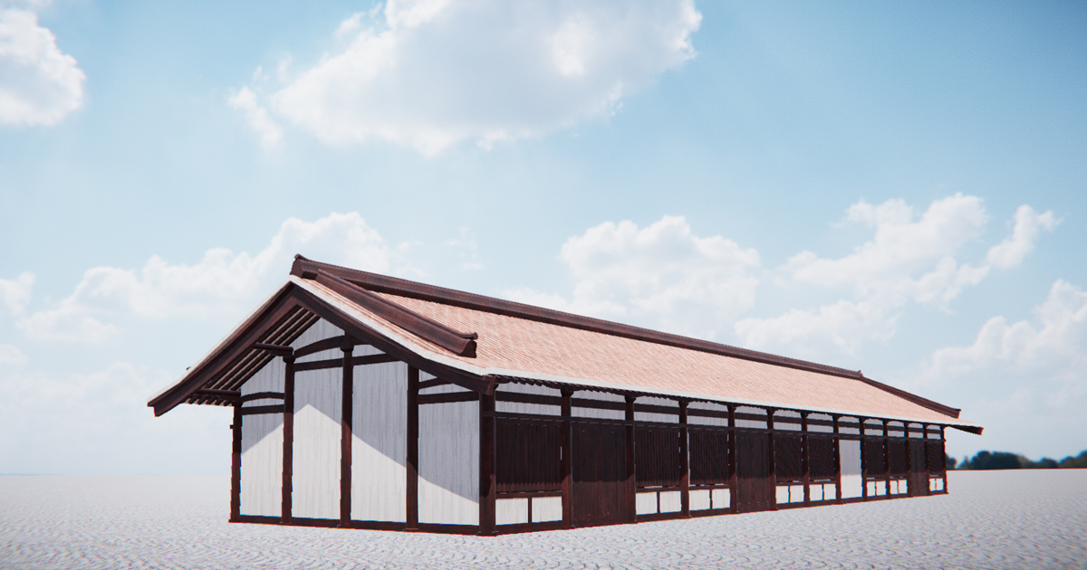 Modular Asian Building | 3D Historic | Unity Asset Store