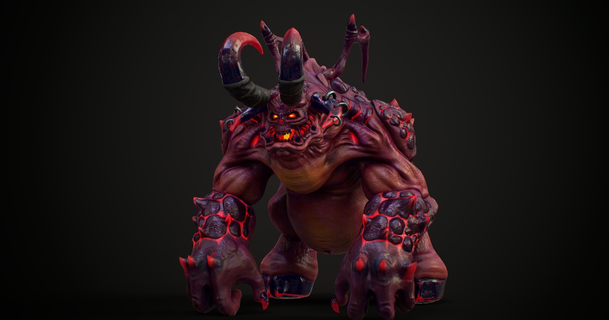 Demon grade 2 | 3D Characters | Unity Asset Store