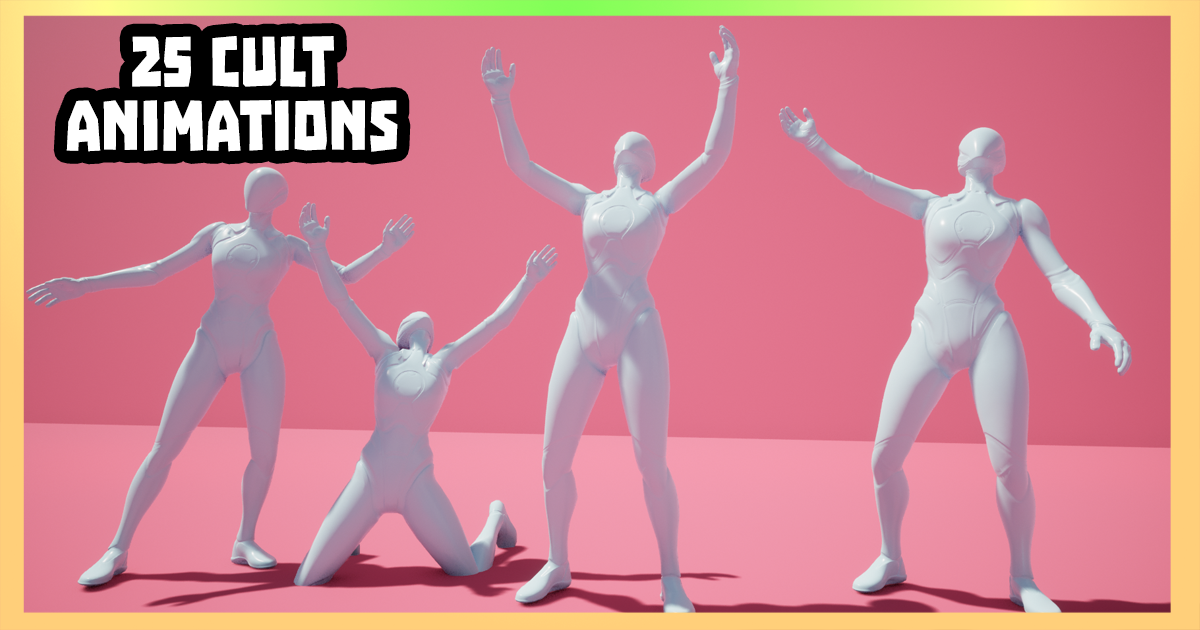 Cult Animations | 3D Animations | Unity Asset Store