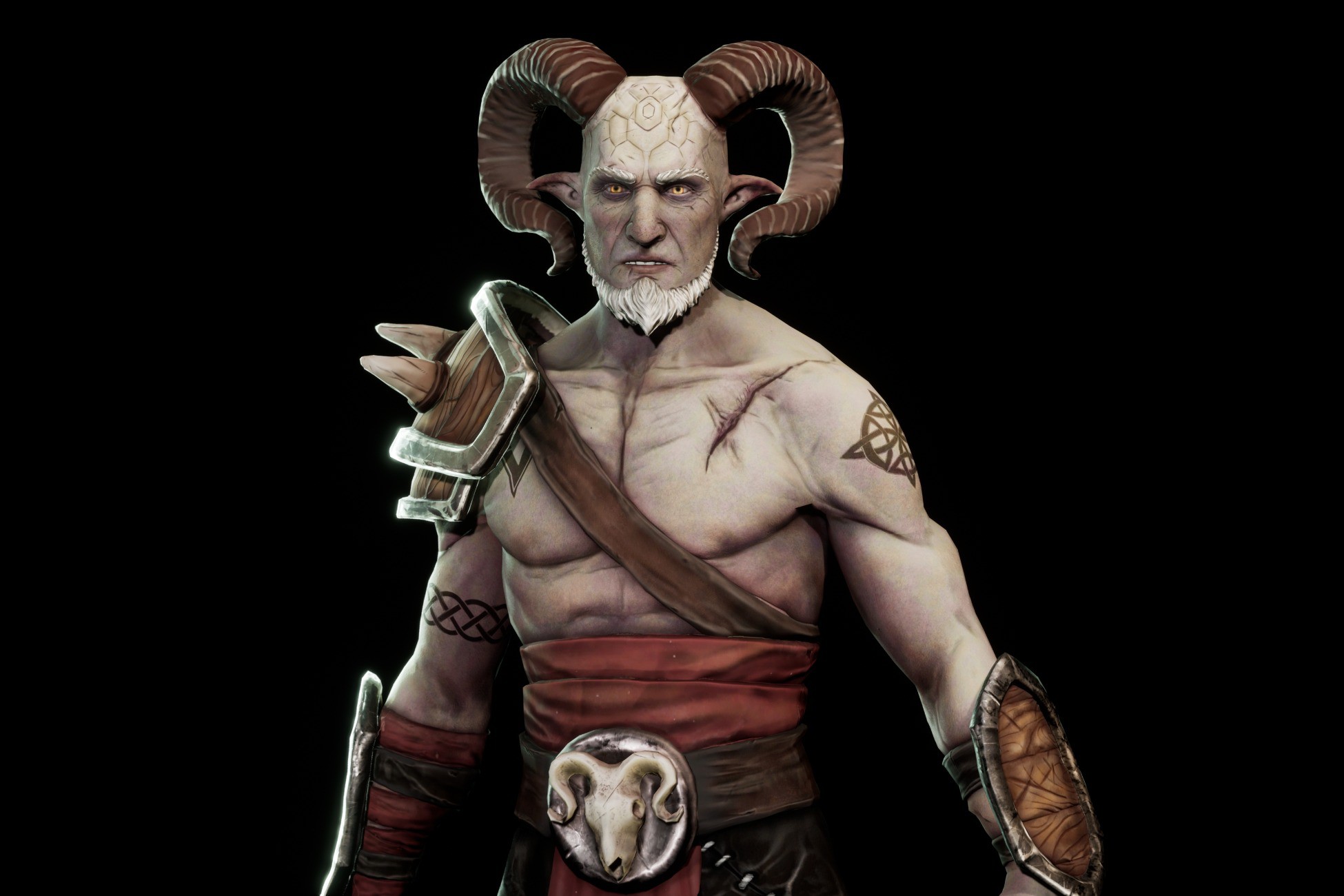 Fantasy Satyr/Faun Warrior | 캐릭터 | Unity Asset Store