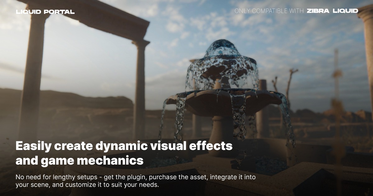 Water Fountain - [Asset for Zibra Liquid] | 3D Environments | Unity ...