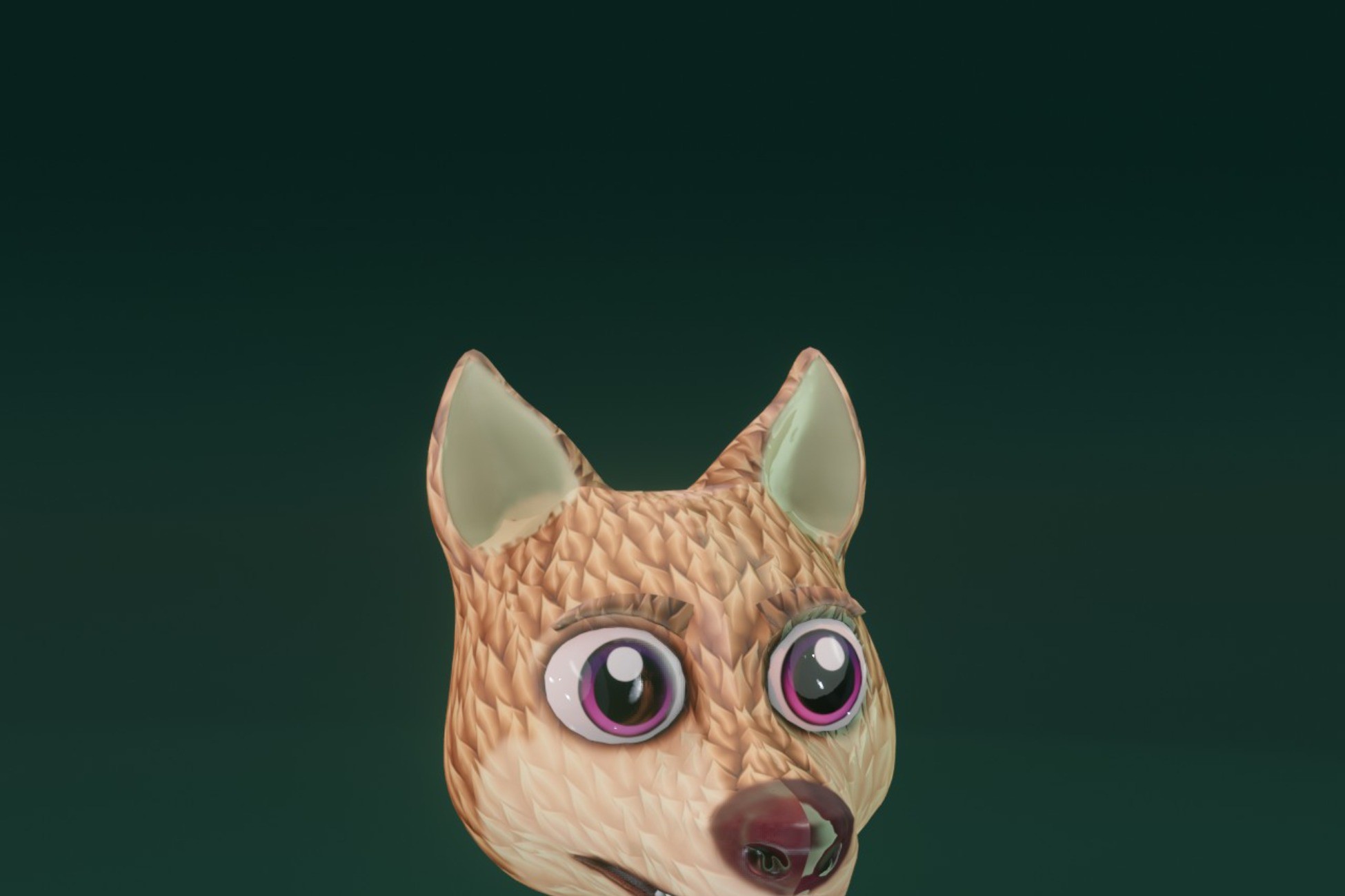 Cartoon Red Wolf Animated 3D Model | Characters | Unity Asset Store