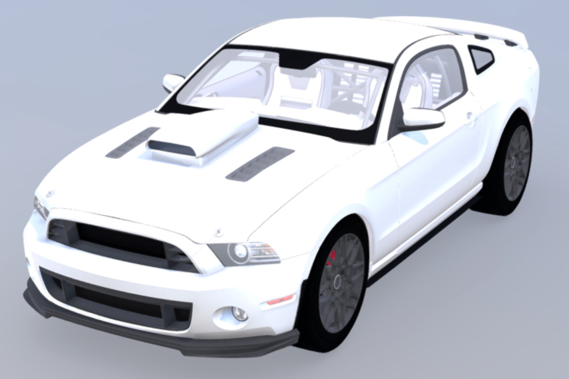 Realistic Modern Muscle Car #1 | 3D Land | Unity Asset Store