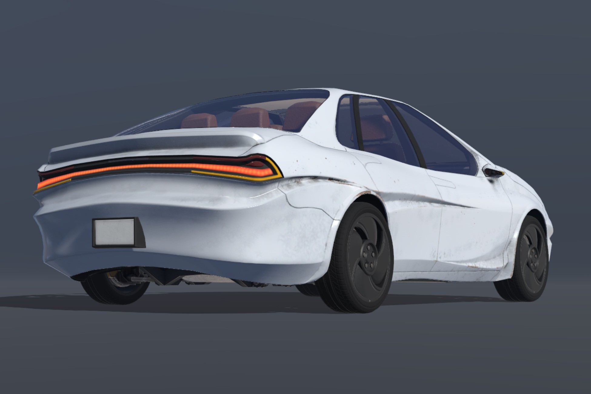 Generic Electric Car | 3D Land | Unity Asset Store