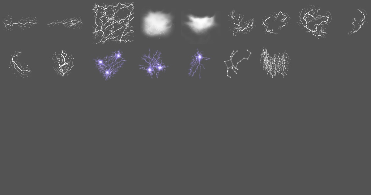 Thunder Aura FX | VFX 粒子 | Unity Asset Store