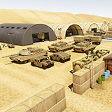 Stylized Military Base