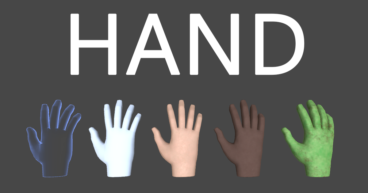 hand for VR | Characters | Unity Asset Store