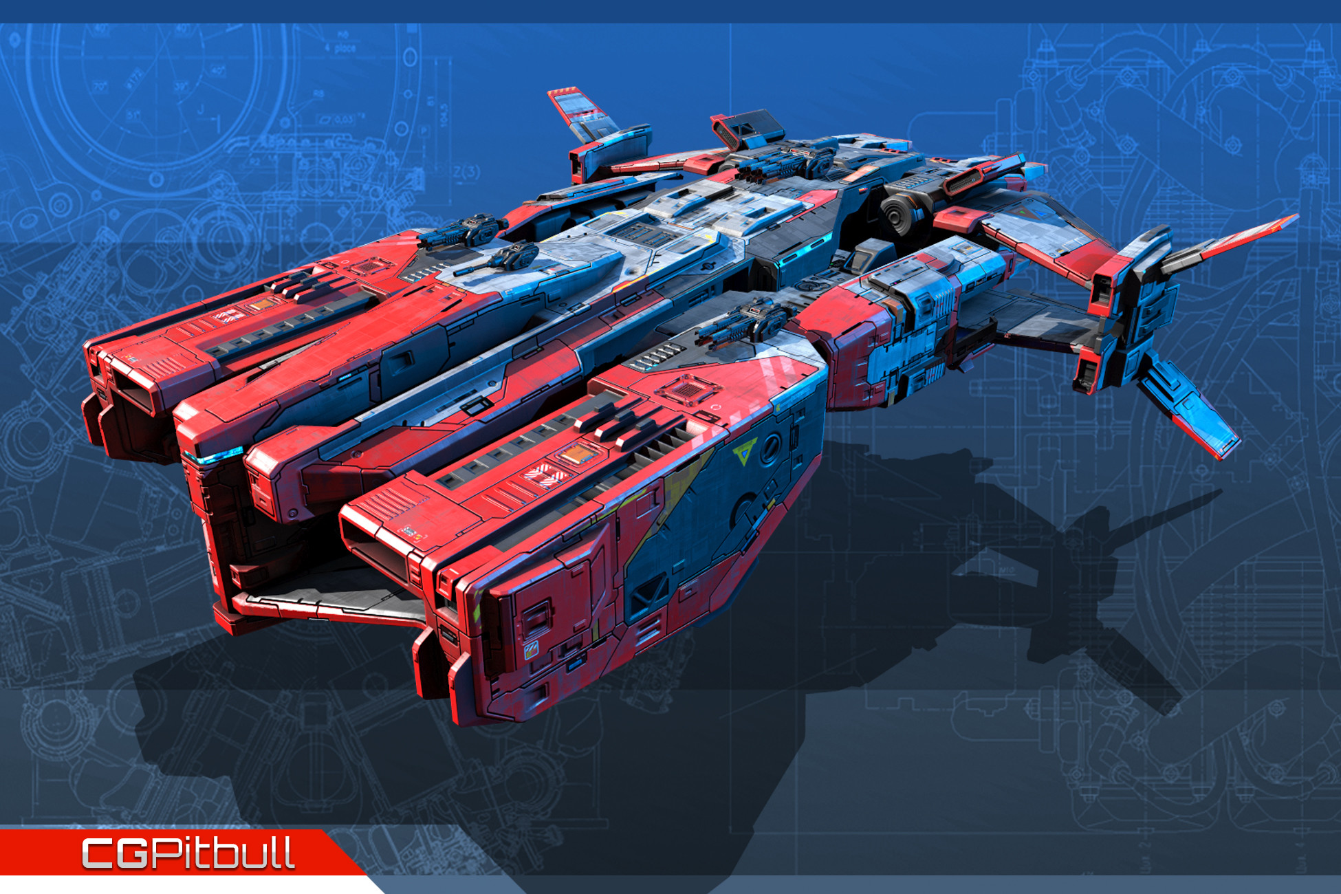 Armadillo Cruiser | 3D Space | Unity Asset Store