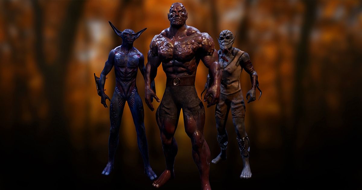 Alien Mini 02 GHS | 3D Creatures | Unity Asset Store