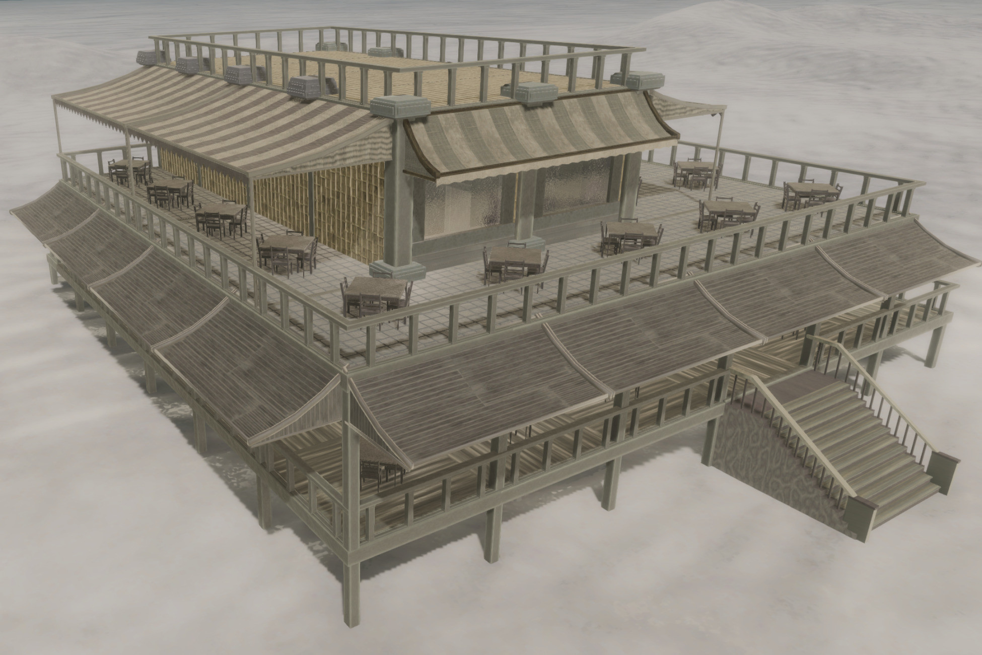 SP Beach Bar & Grill | 3D Industrial | Unity Asset Store