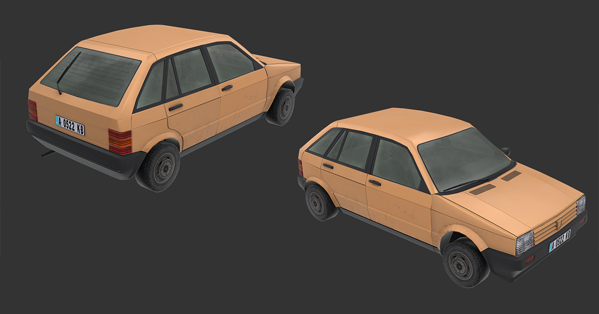 Generic Car (Old) | 3D Land | Unity Asset Store