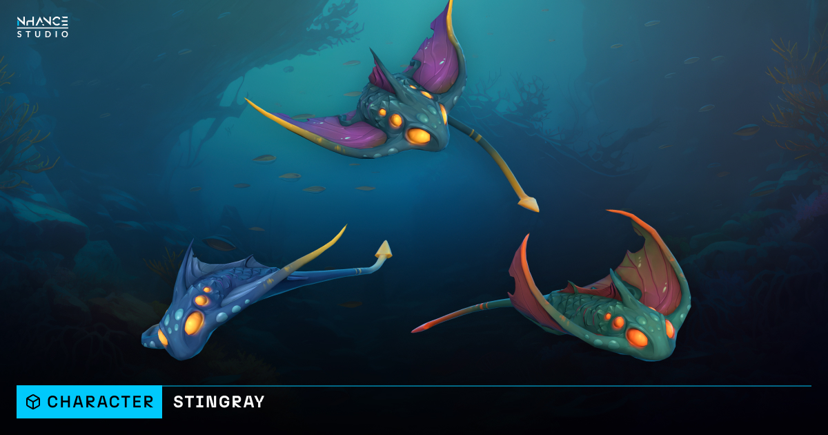 Stylized Stingray | Characters | Unity Asset Store