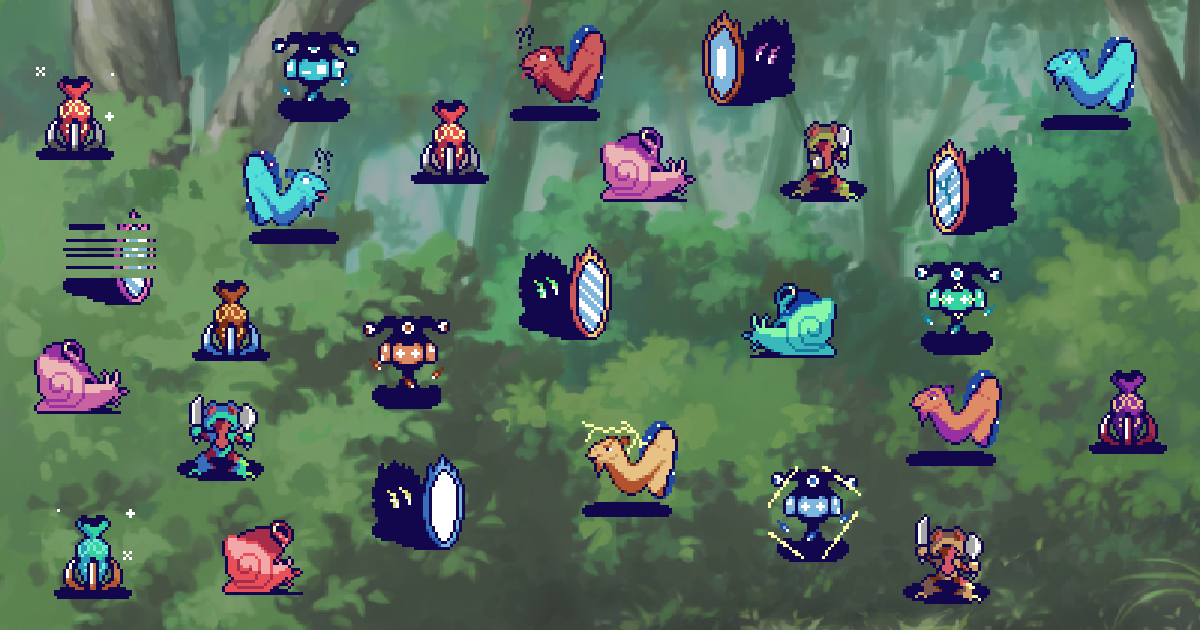 Retro Rpg Monster Pack Volume 1 | 2D Characters | Unity Asset Store