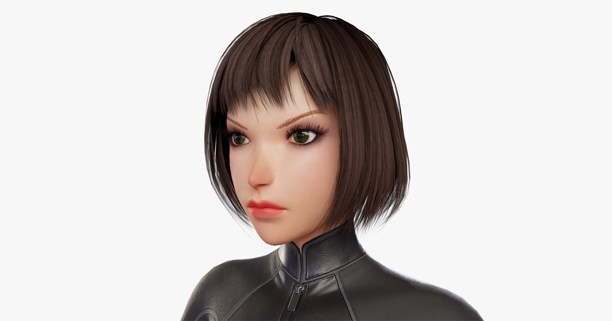 Cartoon Sci-Fi Girl | Characters | Unity Asset Store