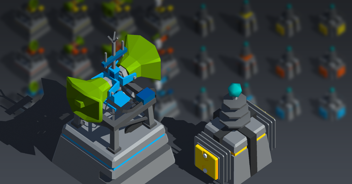 Poly Tower Part1 | 3D Weapons | Unity Asset Store