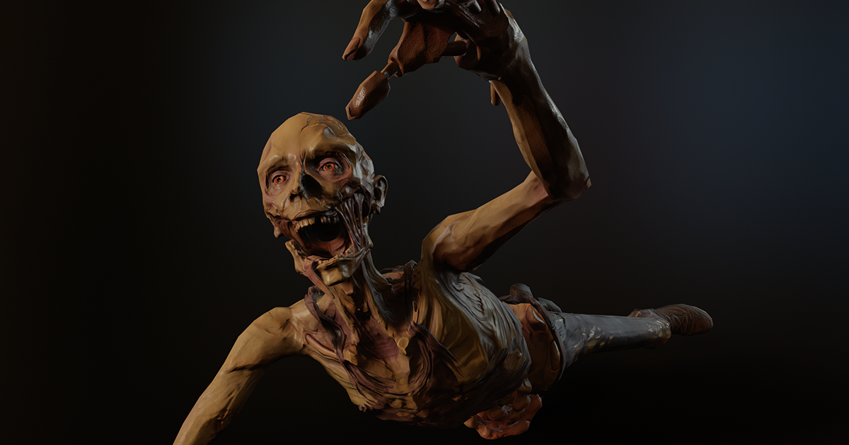 Zombie creepy | 3D Humanoids | Unity Asset Store