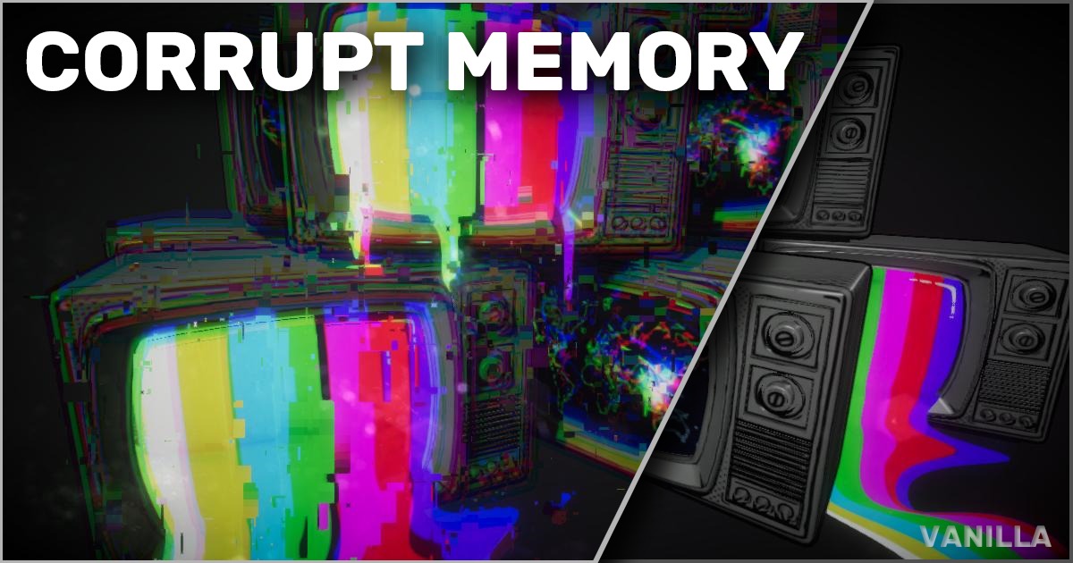 Glitches: Corrupt Memory | Fullscreen & Camera Effects | Unity Asset Store
