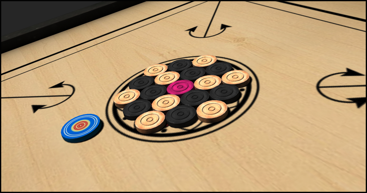 Carrom Game Assets 3D Pack | 3D Props | Unity Asset Store