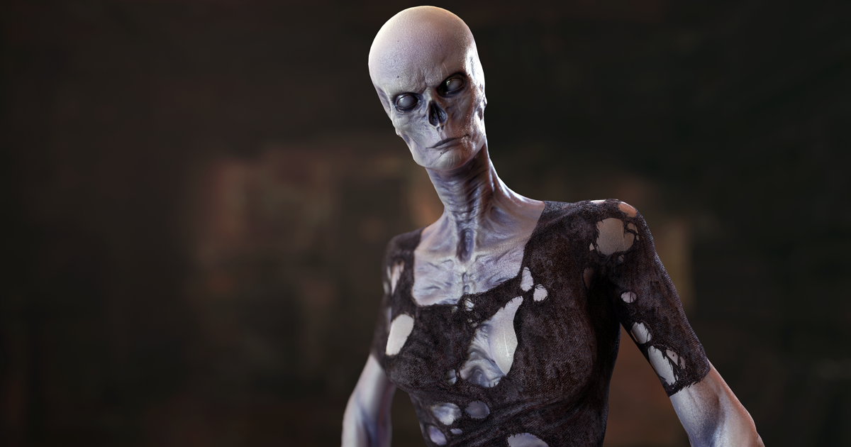 HQ Zombie Woman | Characters | Unity Asset Store
