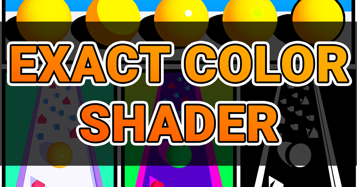 Exact Color Shader | VFX Shaders | Unity Asset Store