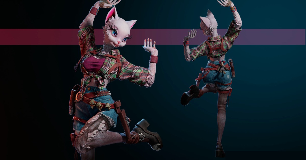 Cat girl | 3D Characters | Unity Asset Store