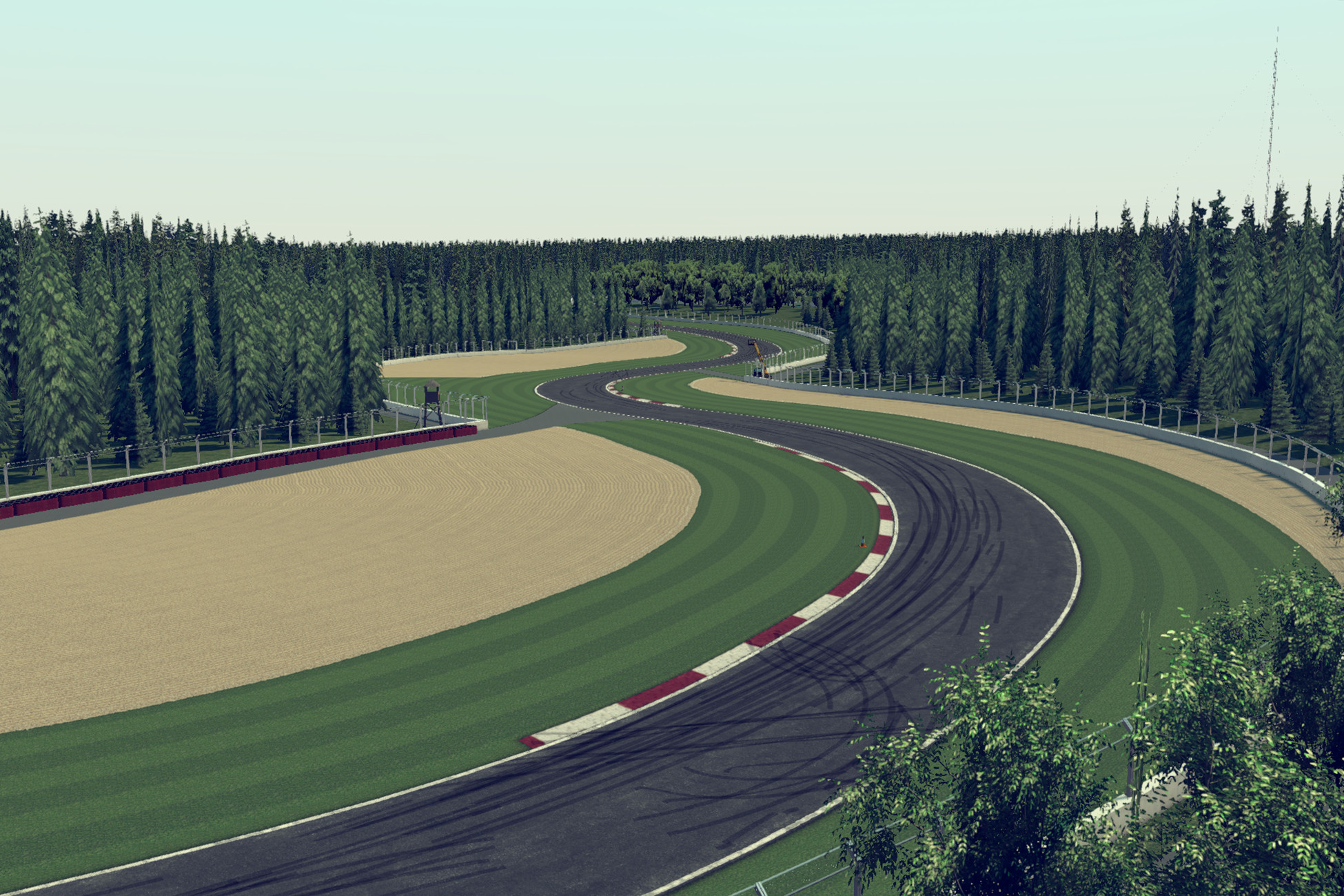 Realistic Race Track Greenwood | 3D Roadways | Unity Asset Store