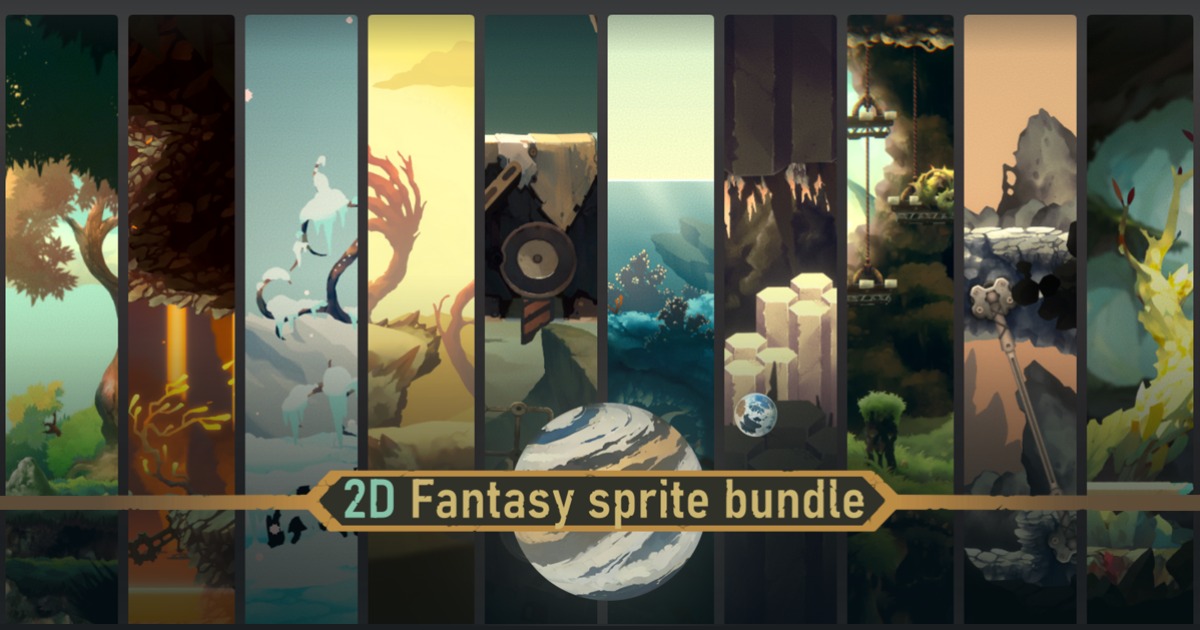 2D Fantasy sprite bundle | 2D Environments | Unity Asset Store