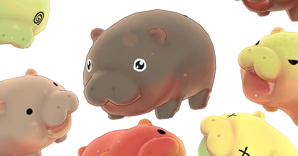 Tiny Hippo | Characters | Unity Asset Store