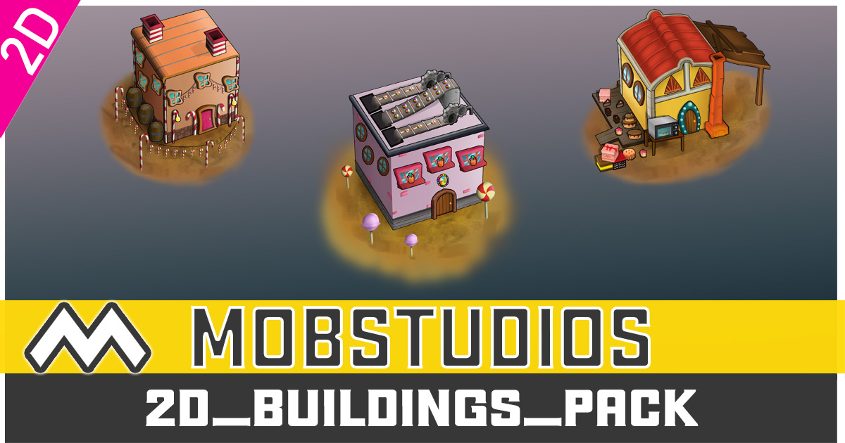 2D Building Pack - Mob Studios | 2D Environments | Unity Asset Store