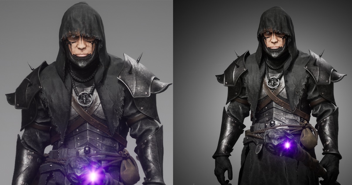 Necromancer Armored | Characters | Unity Asset Store