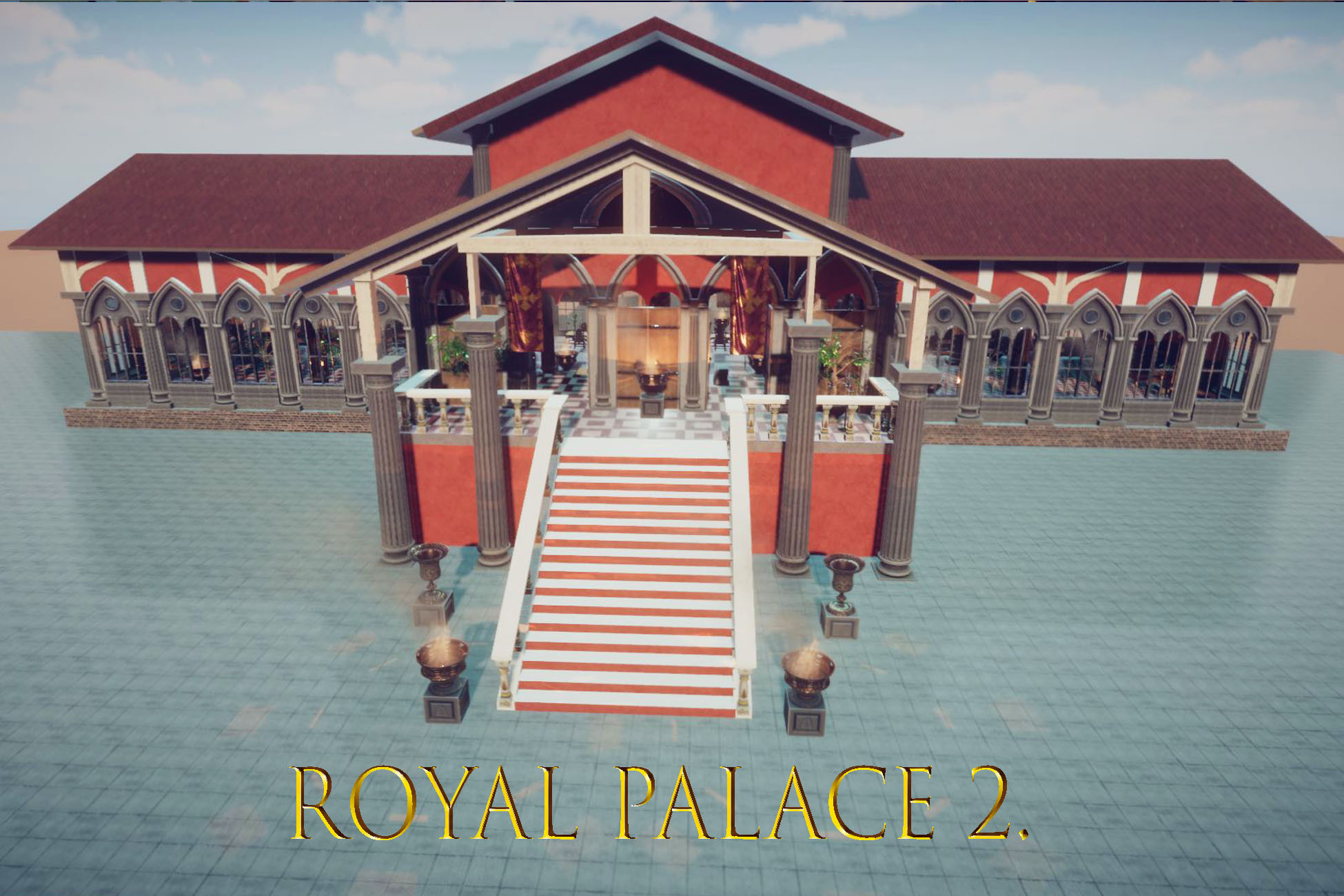 Royal Palace 2. | 3D Interior | Unity Asset Store